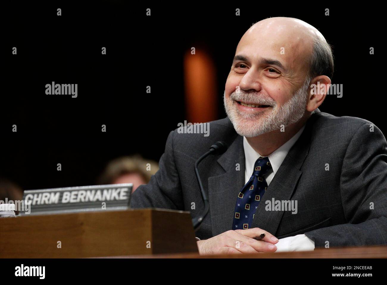 Federal Reserve Board Chairman Ben Bernanke testifies on Capitol Hill ...