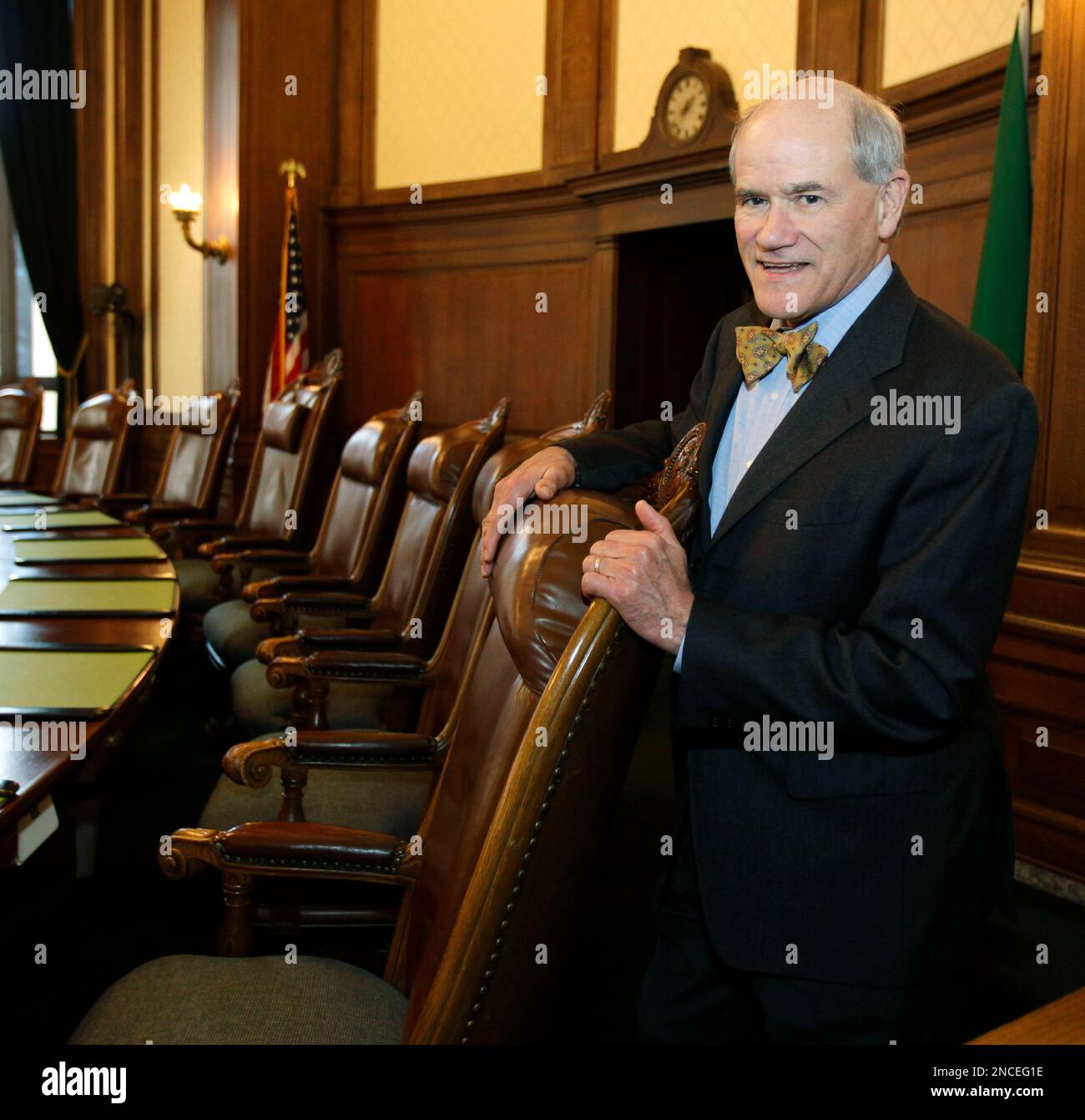 Charlie Wiggins poses for a photo, Wednesday, Dec. 29, 2010, in Olympia ...