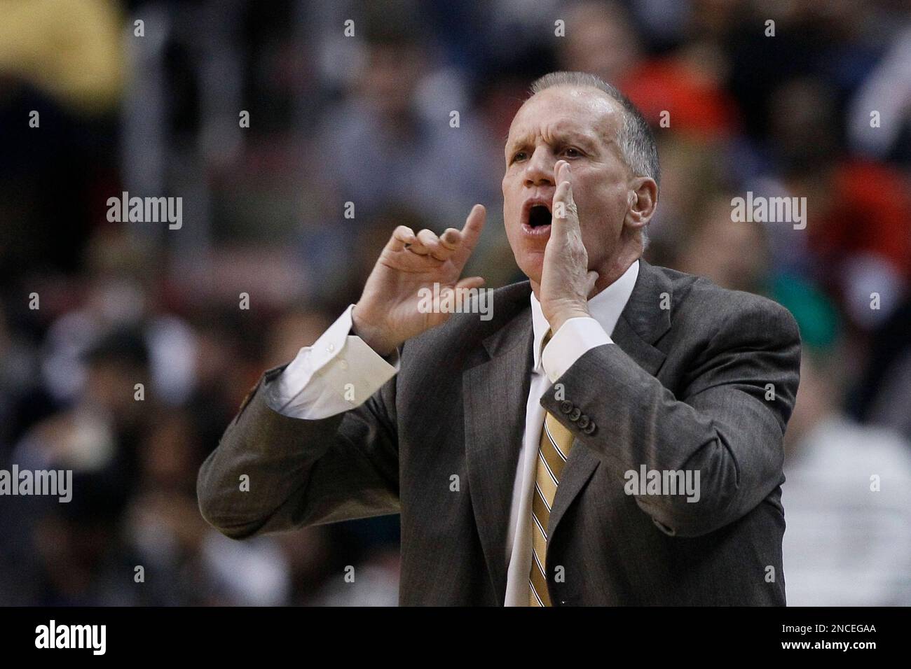 Philadelphia 76ers head coach Doug Collins during an NBA basketball ...