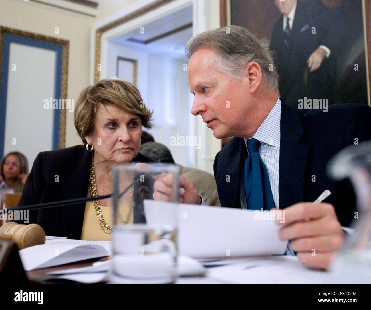 House Rules Committee Chairman Rep. David Dreier, R-Calif., right ...