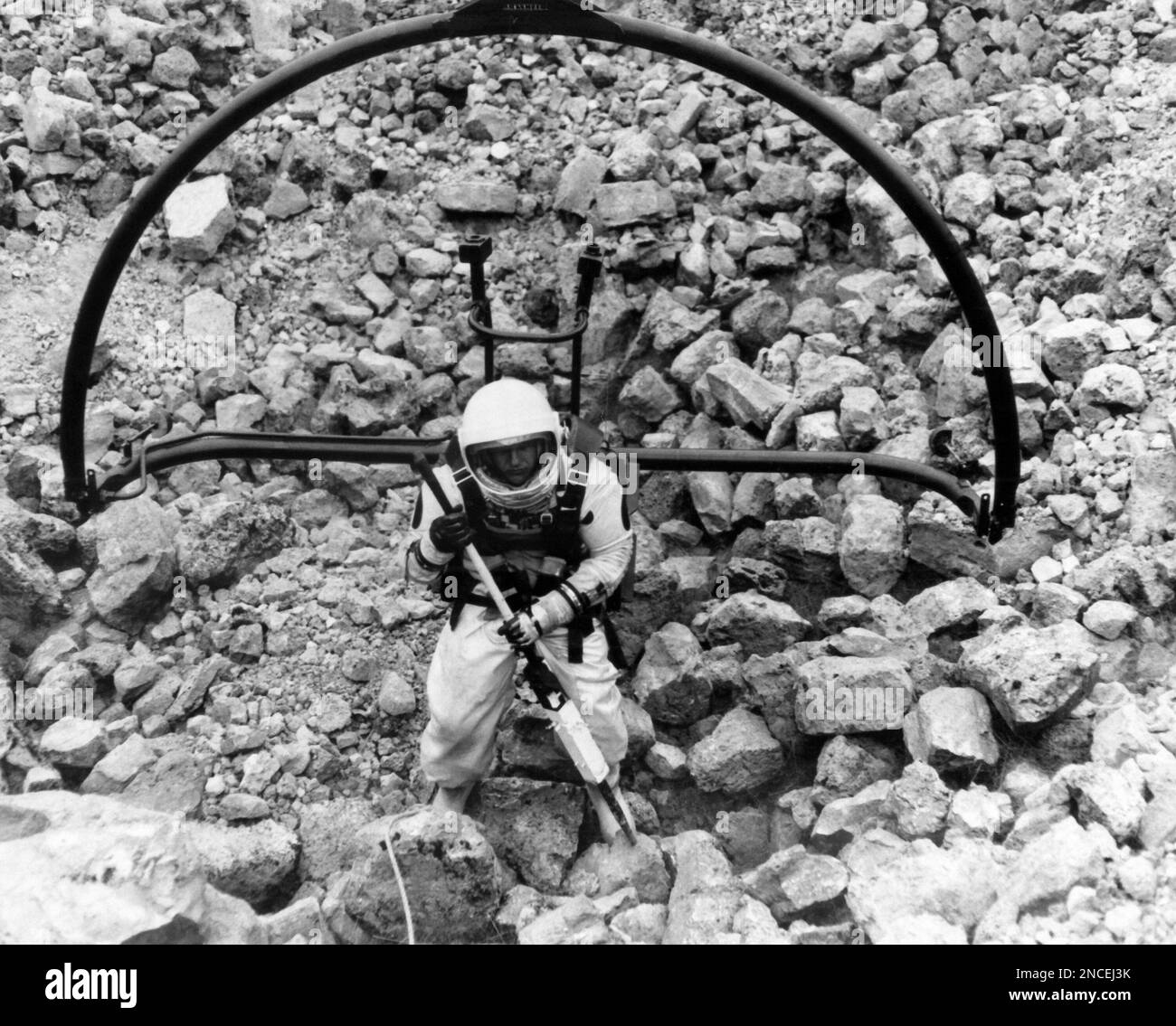 US space project Apollo I equipment in 1965. (AP Photo Stock Photo - Alamy