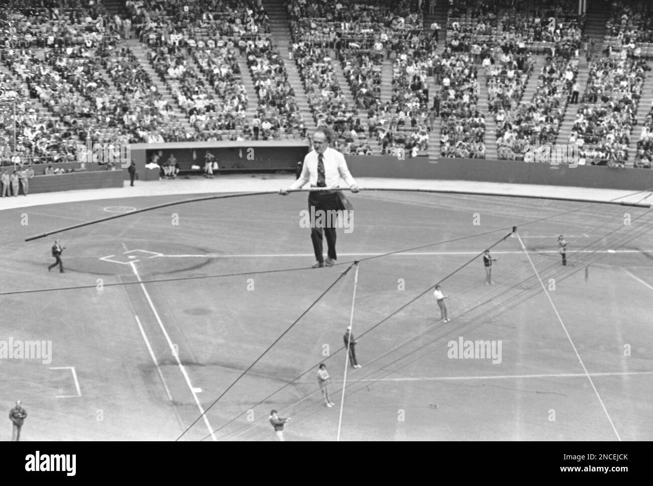 Karl Wallenda of the Flying Wallenda family in May 1977. (AP Photo ...