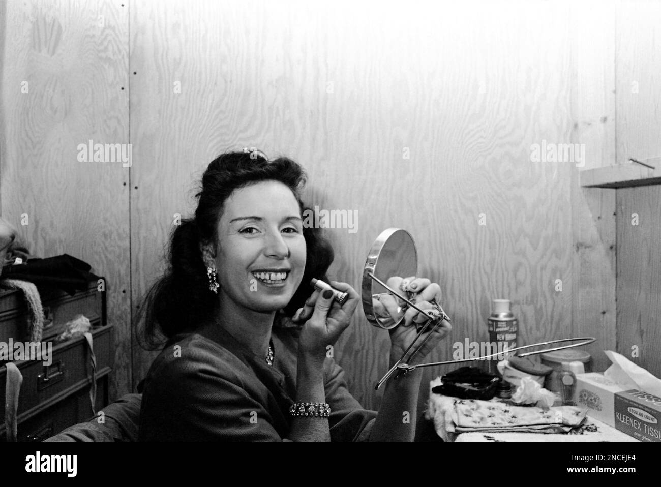 Jennie Wallenda, a member of the famous Wallenda high wire act, is in ...