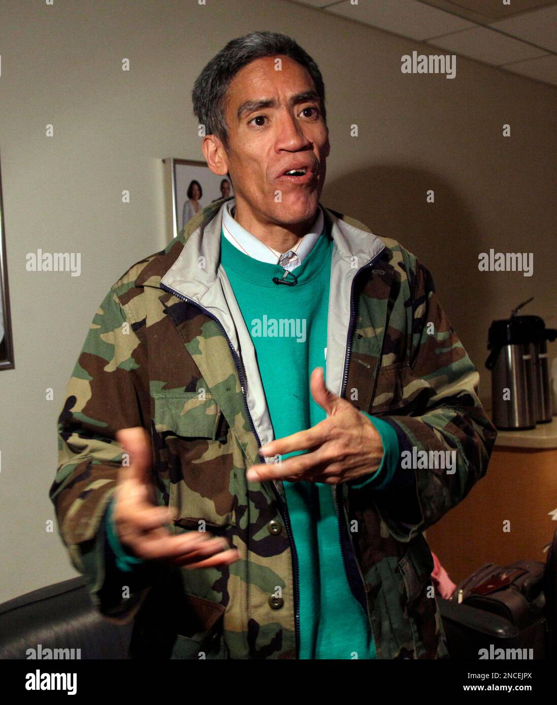 Ted Williams, a homeless man from Columbus, Ohio, whose deep, velvety ...