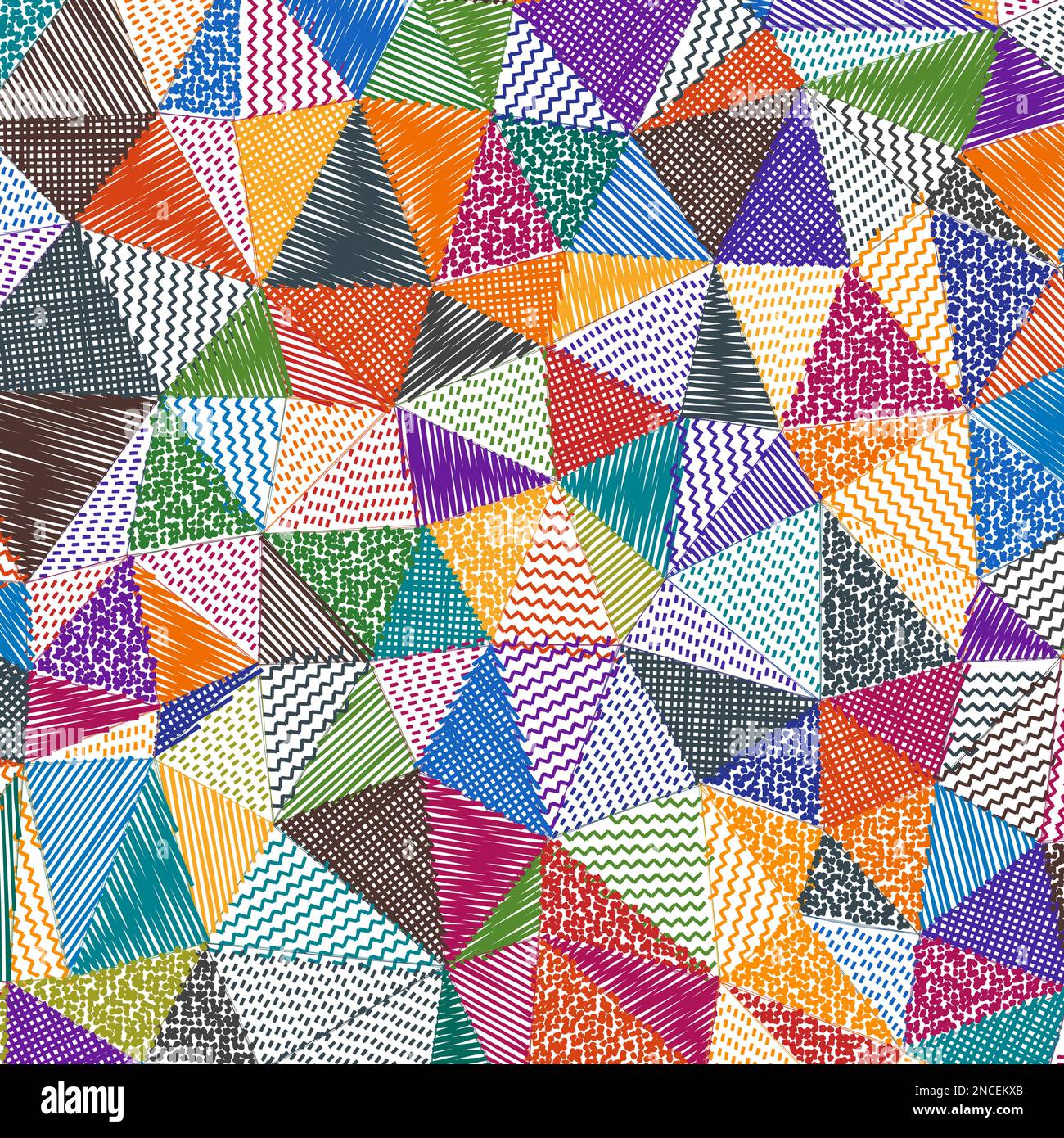 Low poly sketch background. Amazing square pattern. Beautiful abstract ...