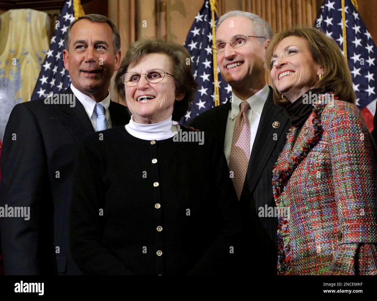 House Speaker John Boehner of Ohio participates in a ceremonial House ...