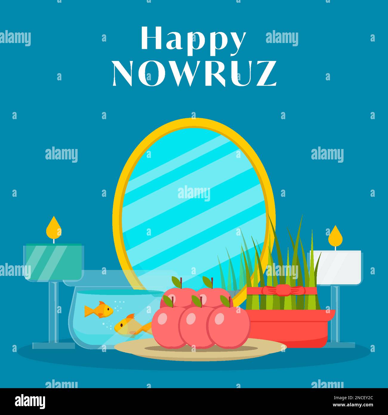 Newroz festival Stock Vector Images - Alamy