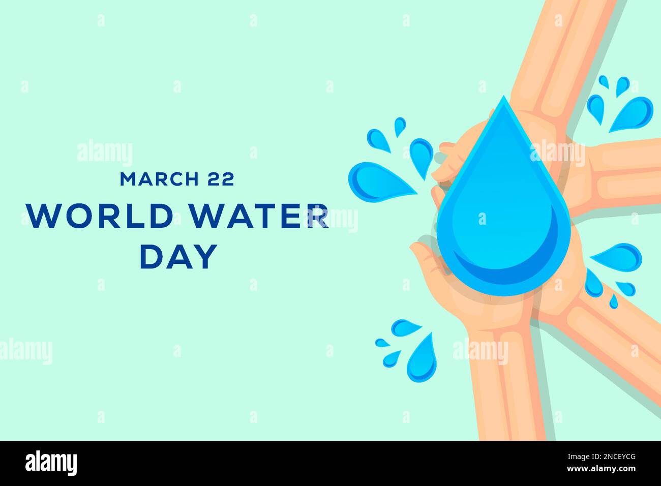 Nature conservation day horizontal Stock Vector Images - Alamy