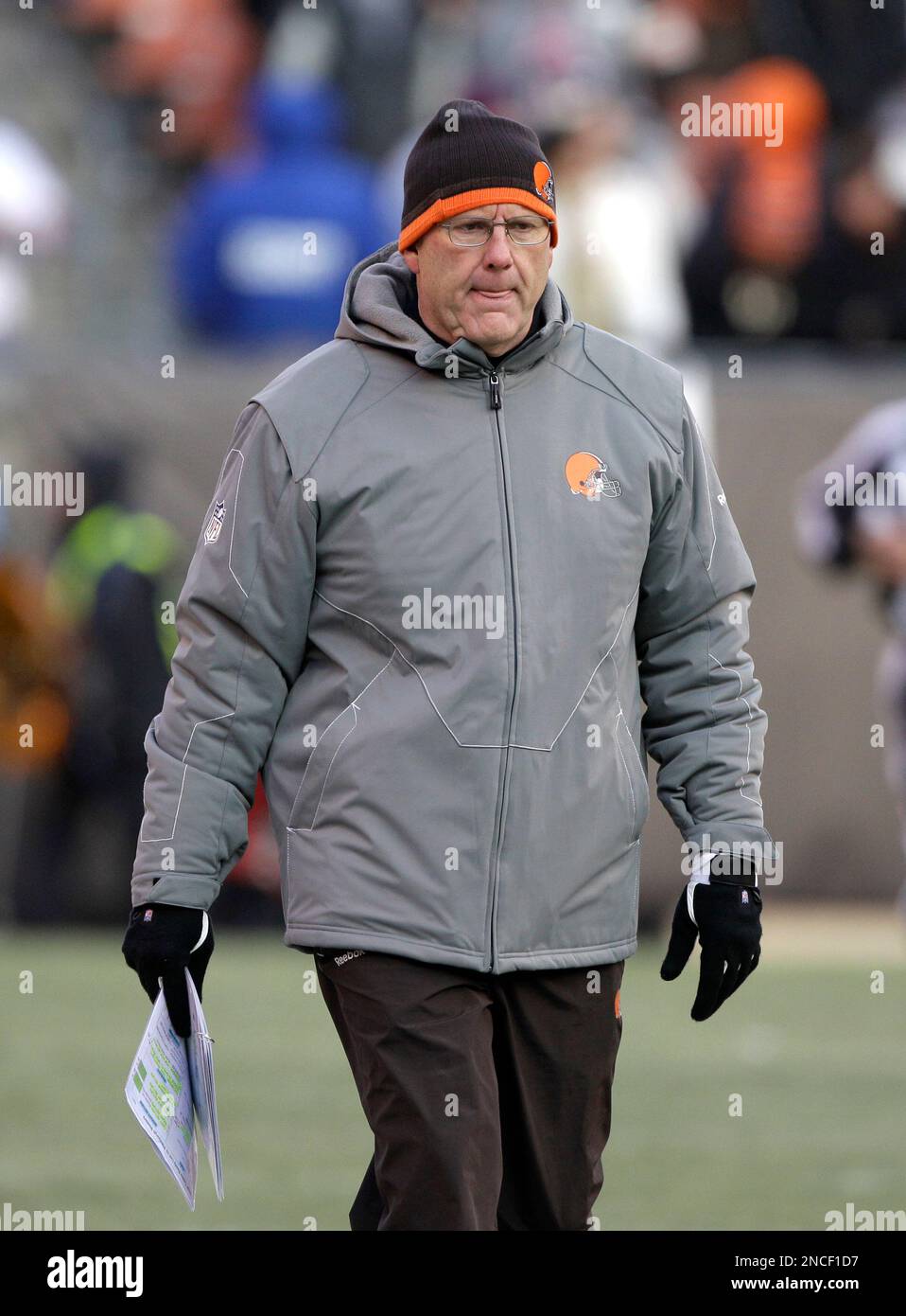 Cleveland Browns assistant head coach/special teams coordinator Brad ...