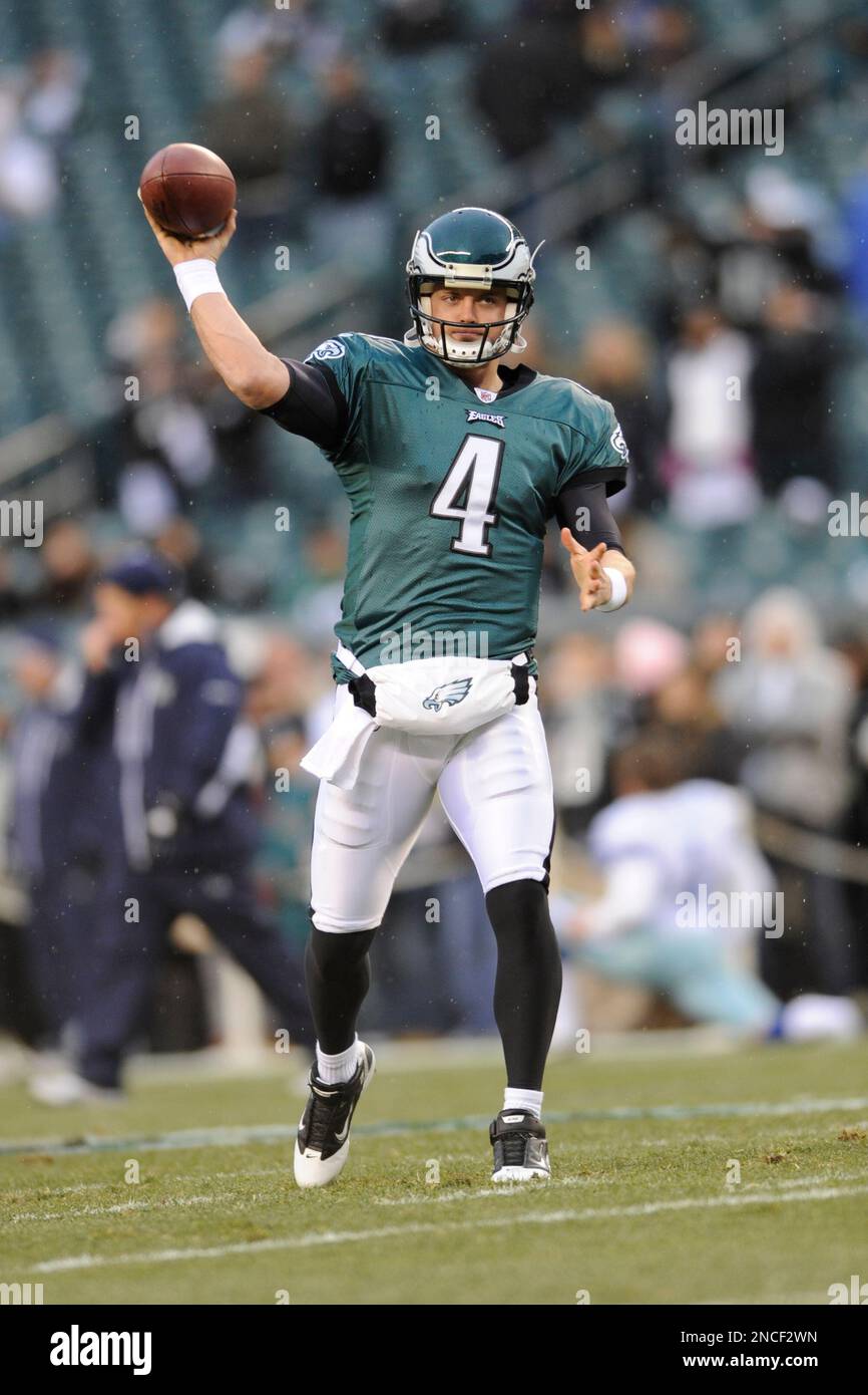 Philadelphia Eagles' Kevin Kolb (4) during an NFL football game against the Dallas Cowboys ...