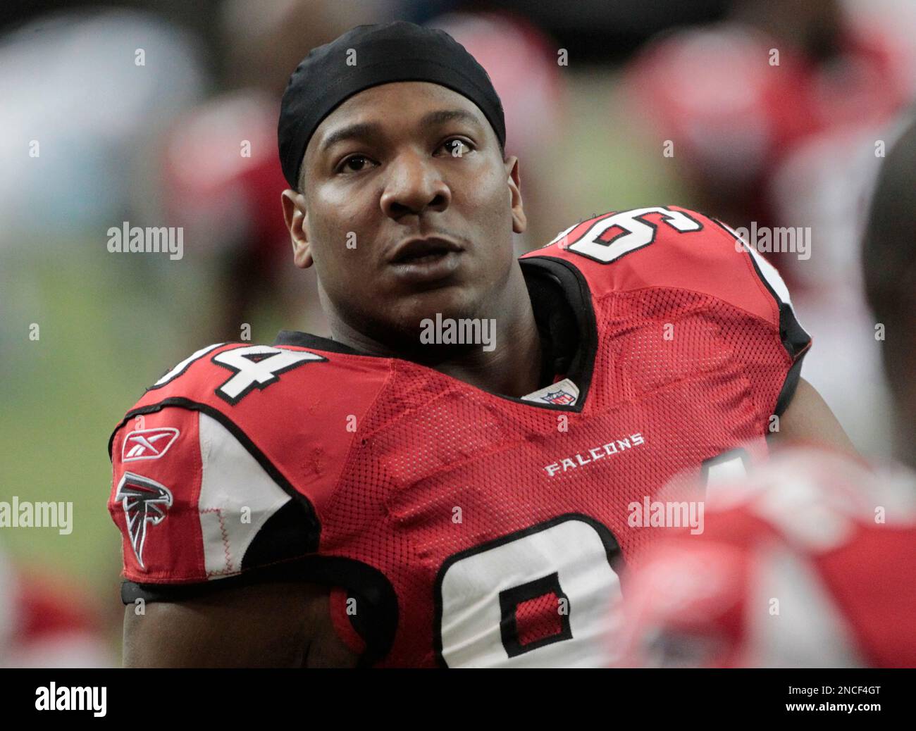 Atlanta Falcons defensive tackle Peria Jerry (94) is pictured against ...