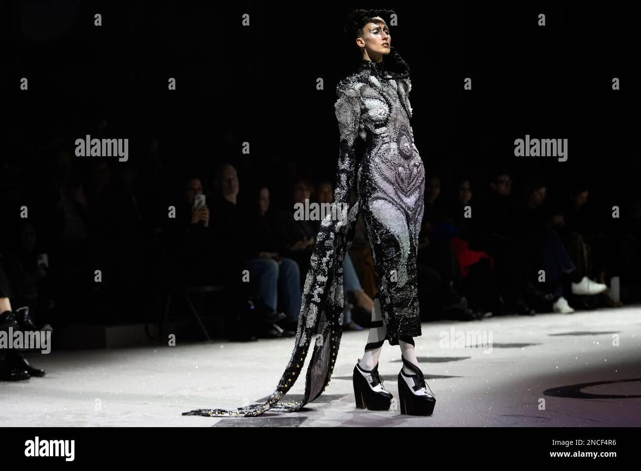 The Thom Browne collection is modeled during Fashion Week, Tuesday, Feb ...