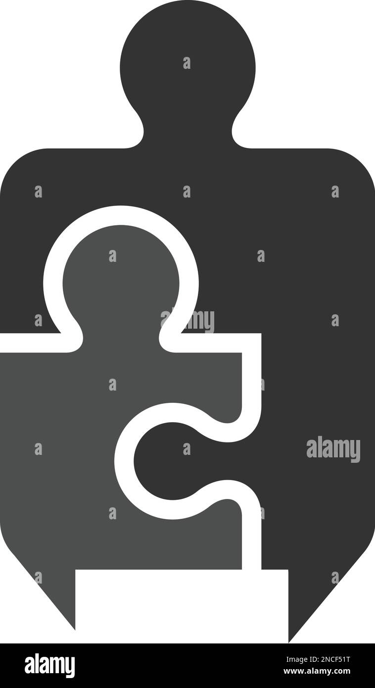 unity people logo template Icon Illustration Brand Identity.Isolated ...