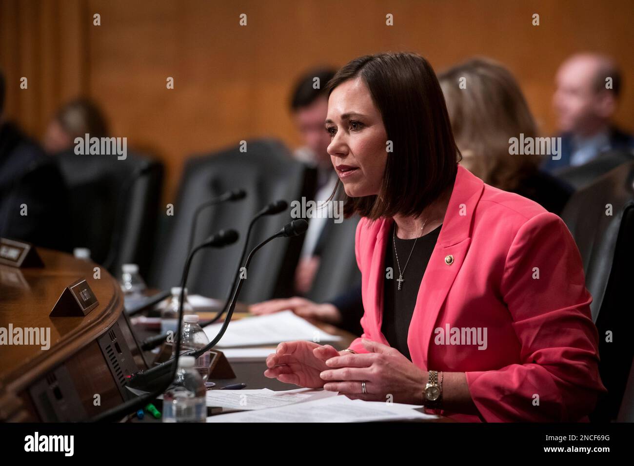United states senator katie britt republican of alabama hi-res stock ...