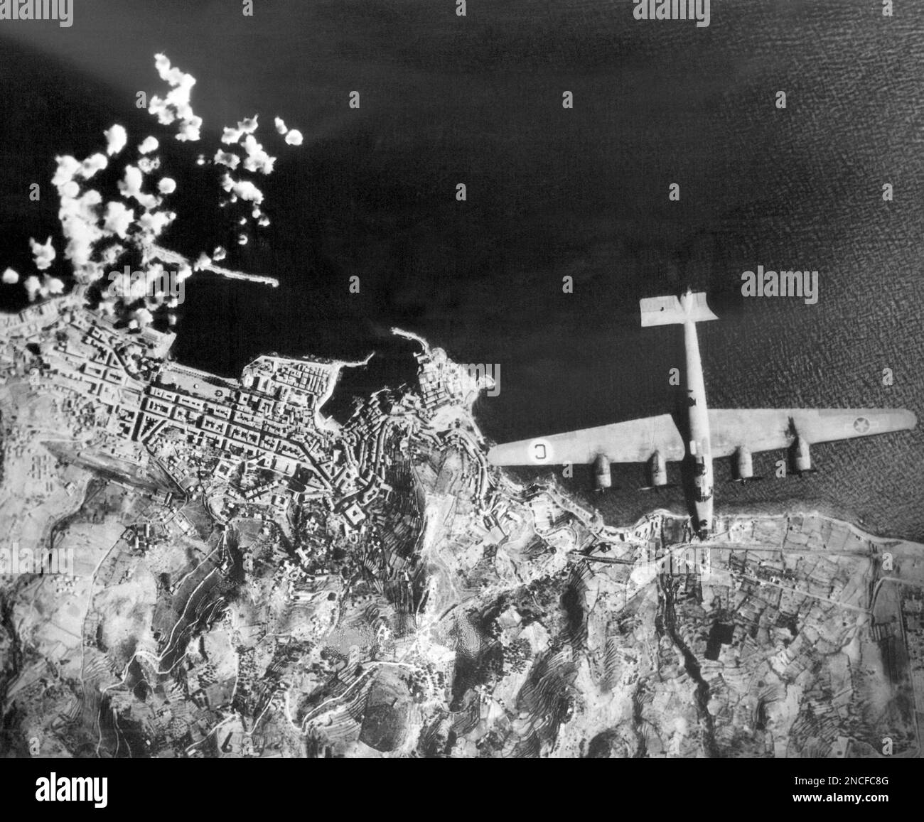 B-24 liberators of the Eighth Air Force operating under the Northwest ...