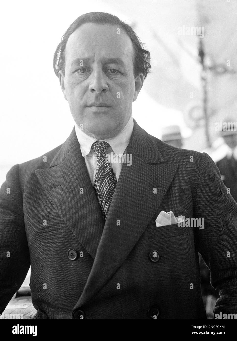 Dr. Emil Ludwig, author and biographer, of Germany, as he arrived in ...