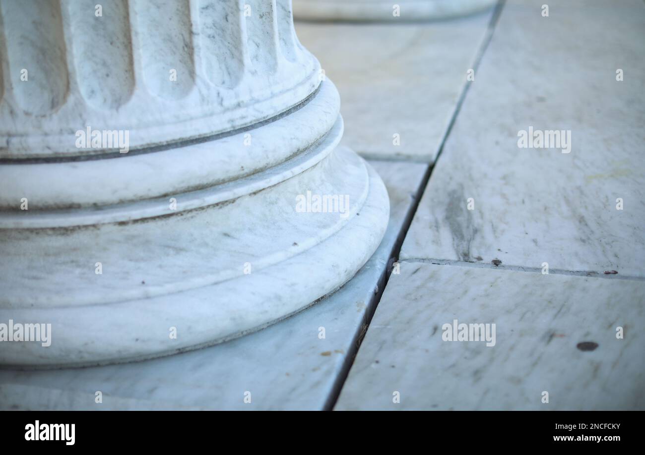 Greek columns and pillers that shows classical architectures and ...