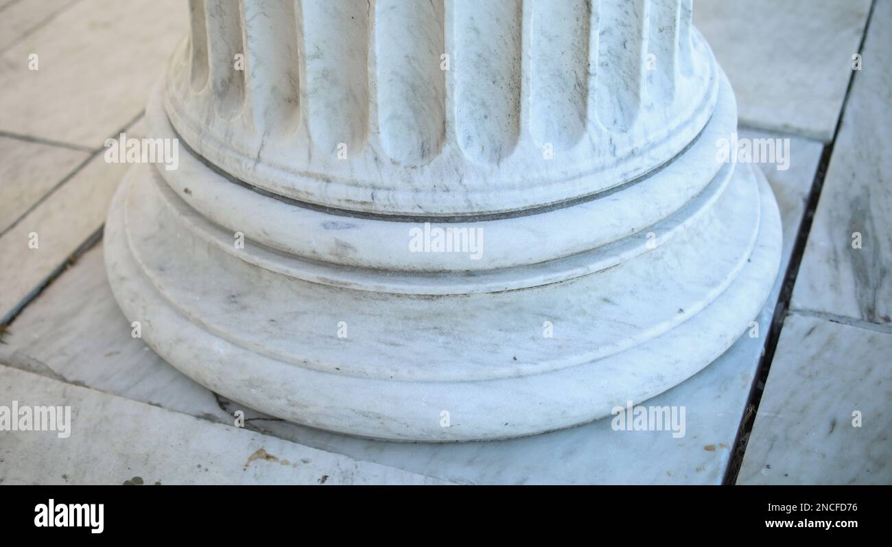 Greek columns and pillers that shows classical architectures and ...