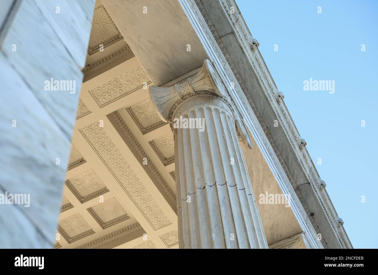 Greek columns and pillers that shows classical architectures and ...
