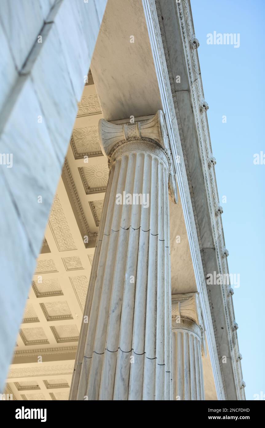 Greek columns and pillers that shows classical architectures and ...