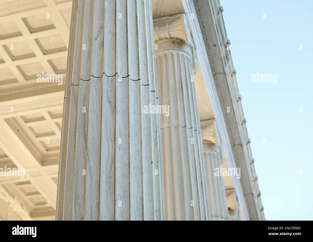 Greek columns and pillers that shows classical architectures and ...