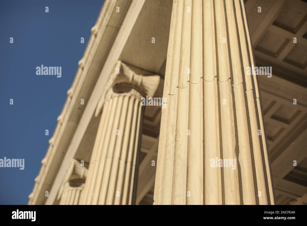 Greek columns and pillers that shows classical architectures and ...