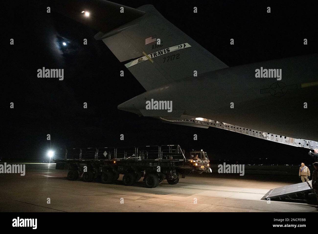 U.S. Air Force Senior Airman Darren Saccone, 60th Aerial Port Squadron ...