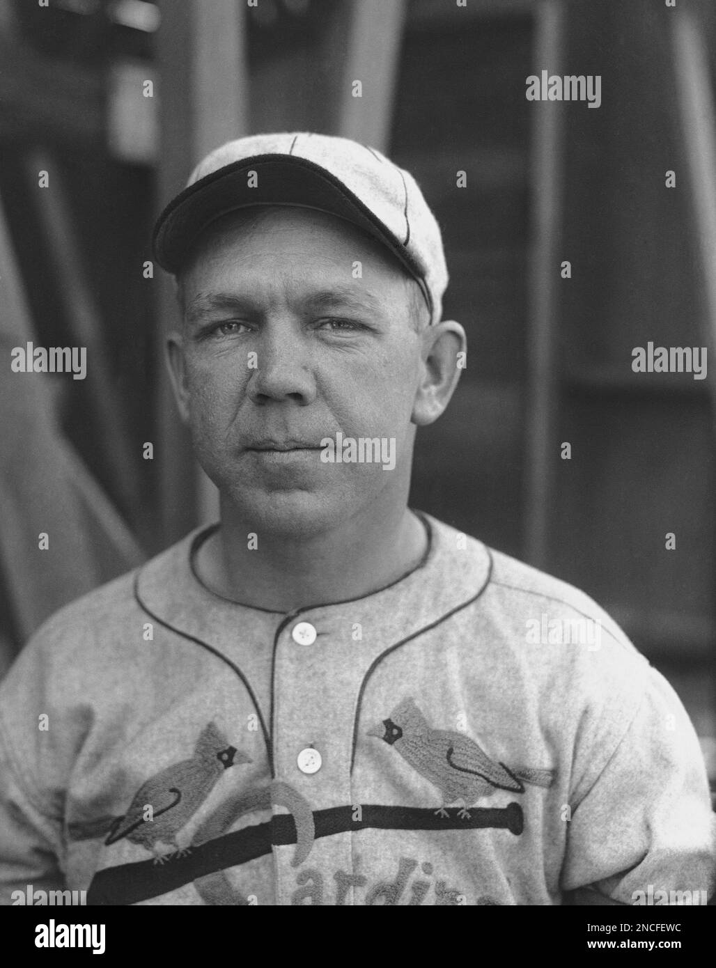 Bill Hallahan, veteran pitcher with the St. Louis Cardinals, shown on ...