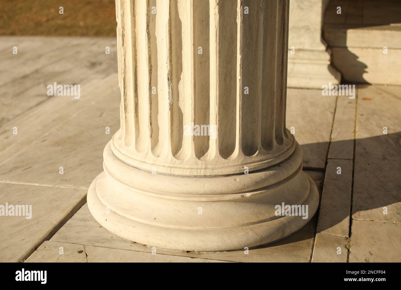 Greek columns and pillers that shows classical architectures and ...