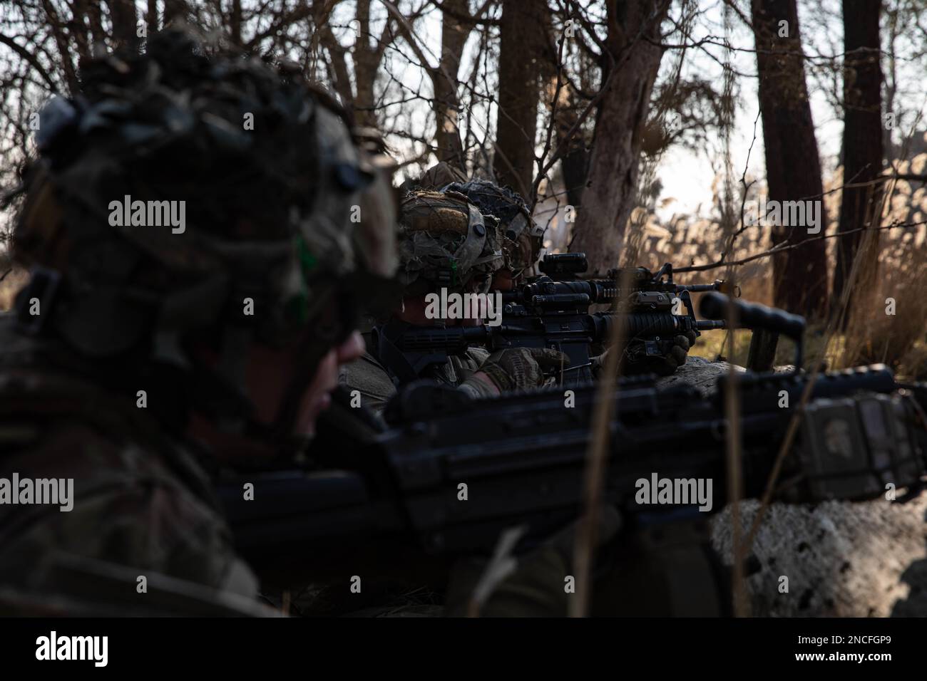 Soldiers assigned to Hard Rock Company, 1st Battalion, 502nd Infantry ...