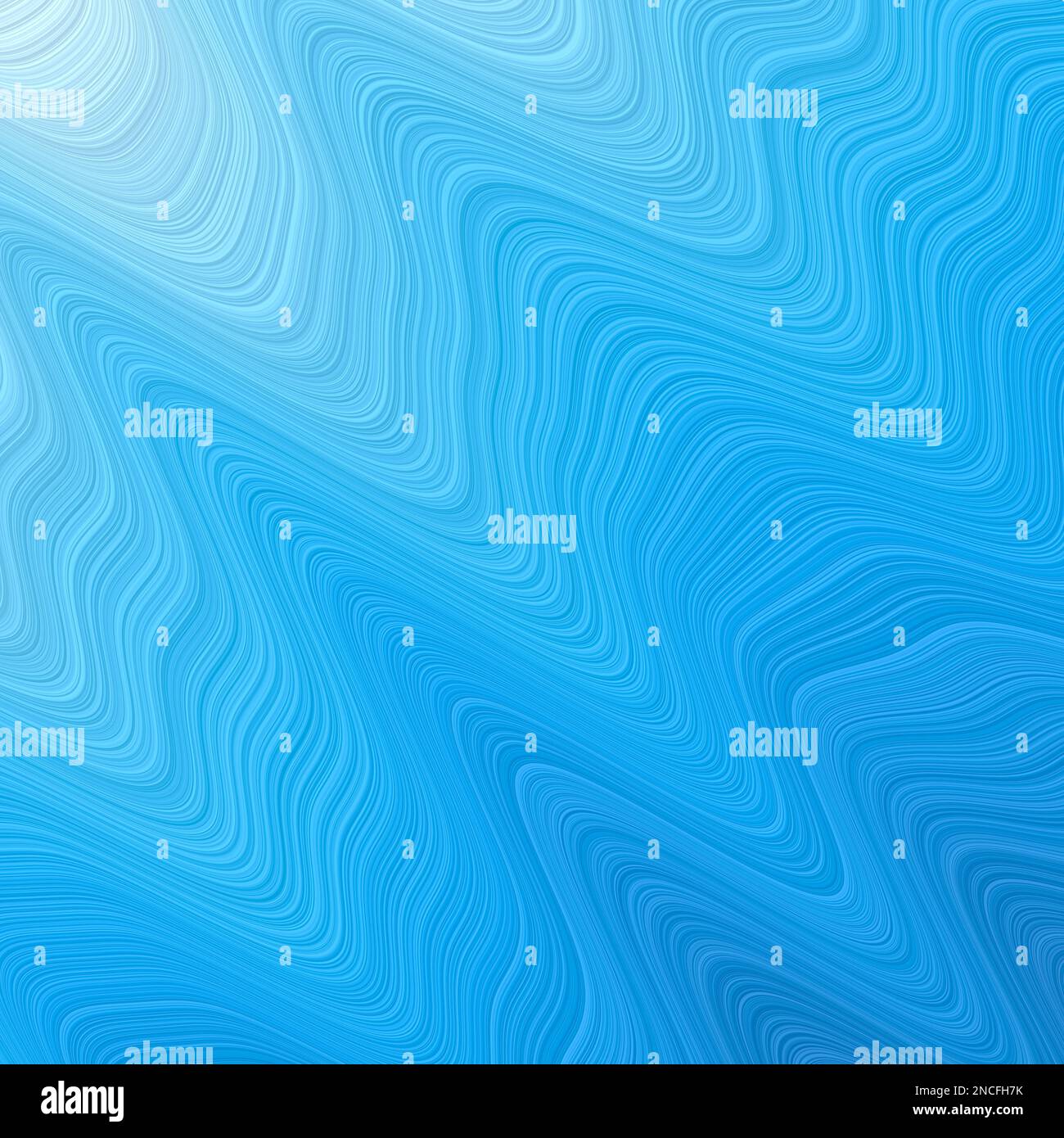 Abstract colorful flow background. Creative banner in light blue colors ...