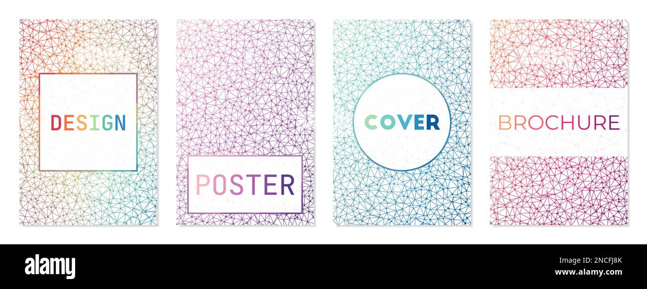 Report cover design. Can be used as cover, banner, flyer, poster ...