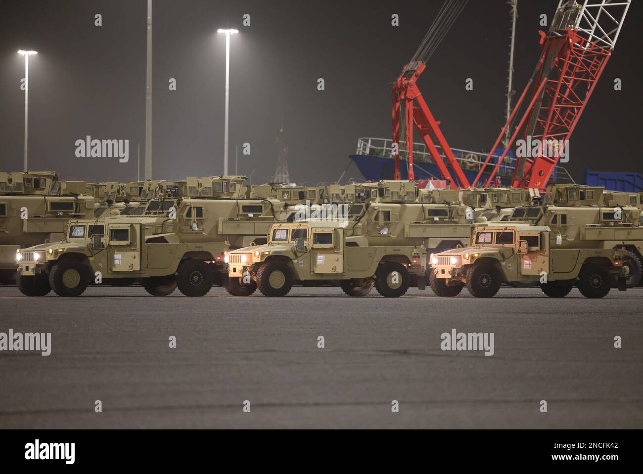 As part of regular operations in providing logistical support to ...