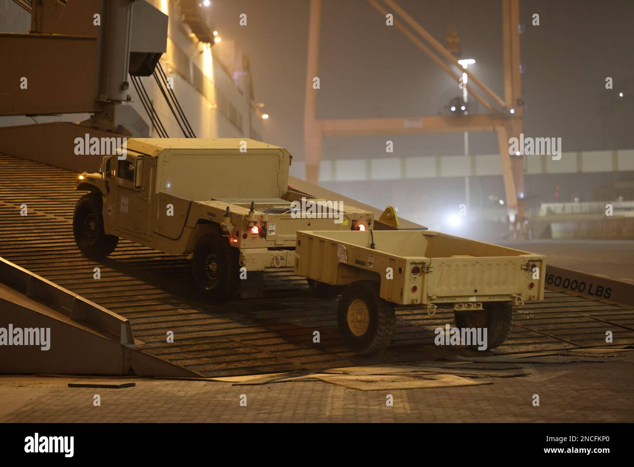 As part of regular operations in providing logistical support to ...