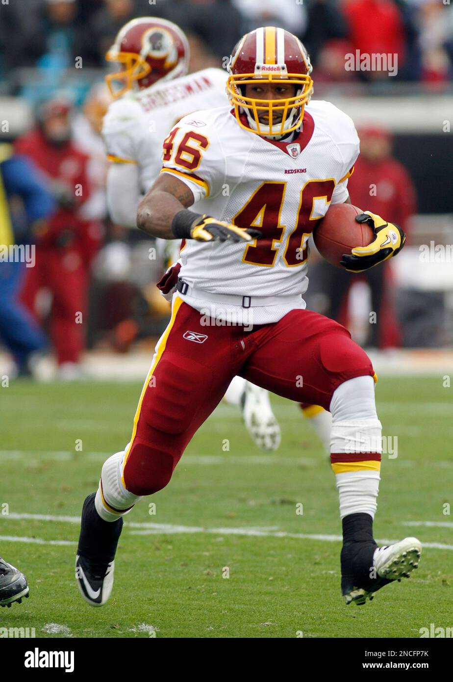 Washington Redskins running back Ryan Torain (46) during an NFL ...
