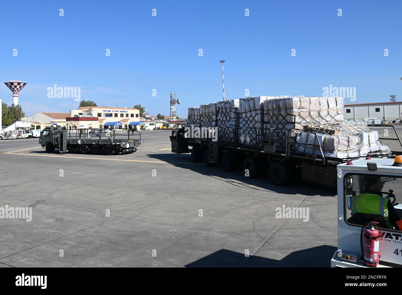 NAVAL AIR STATION SIGONELLA, Italy (Feb. 12, 2023) A U.S. Navy C-130 ...