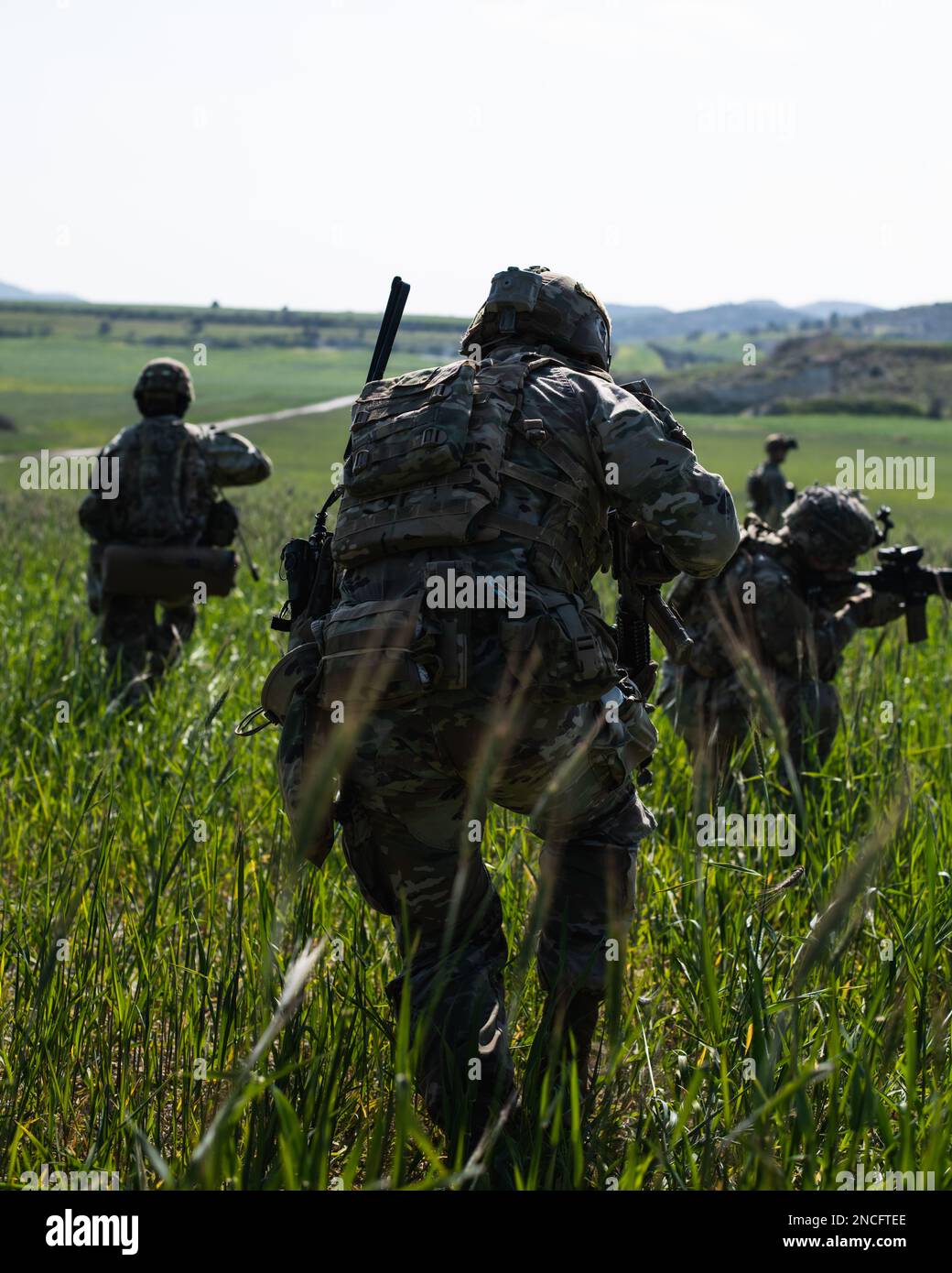 A U.S. Army paratrooper assigned to 2nd Battalion, 503rd Airborne ...