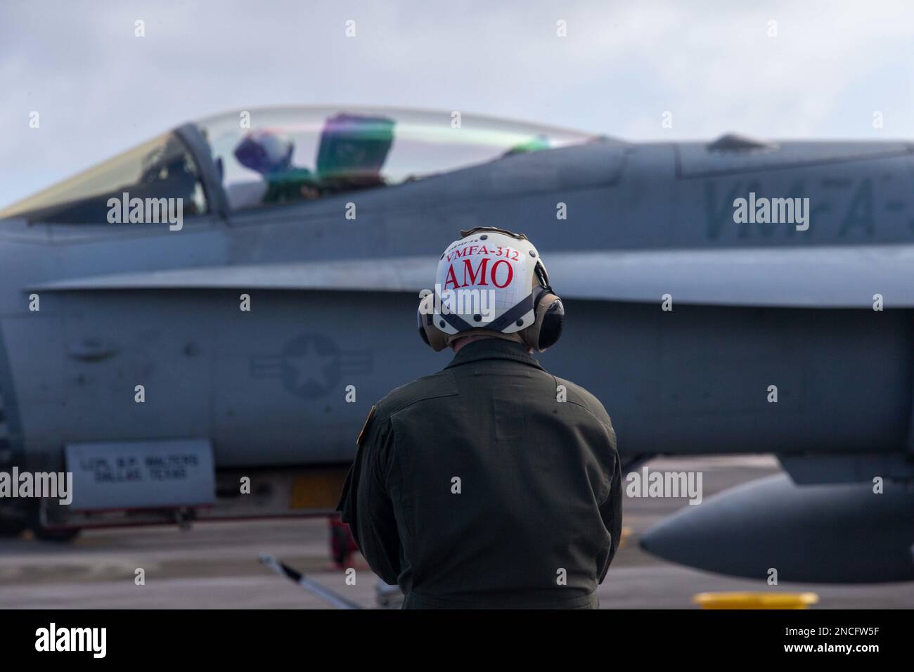 U.S. Marine Corps Maj. Joshua Martin, a pilot with Marine Fighter ...