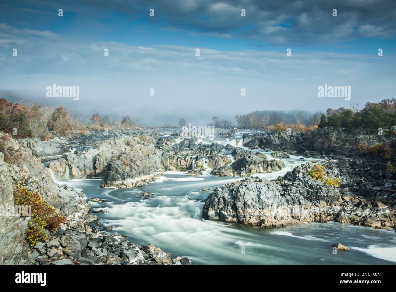Great Falls of the Potomac River, near Washington DC and managed by the ...