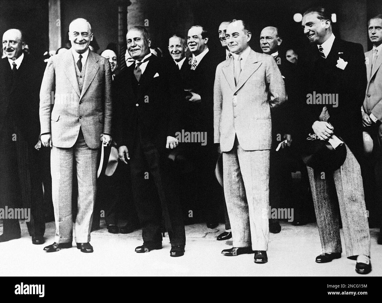 Visit of Dr. Heinrich Bruening and Julius Curtius to Signor Mussolini ...
