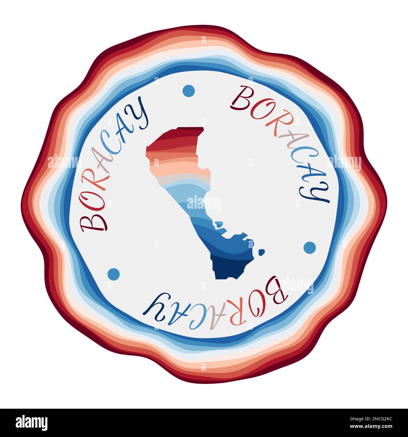 Philippines boracay island Stock Vector Images - Alamy