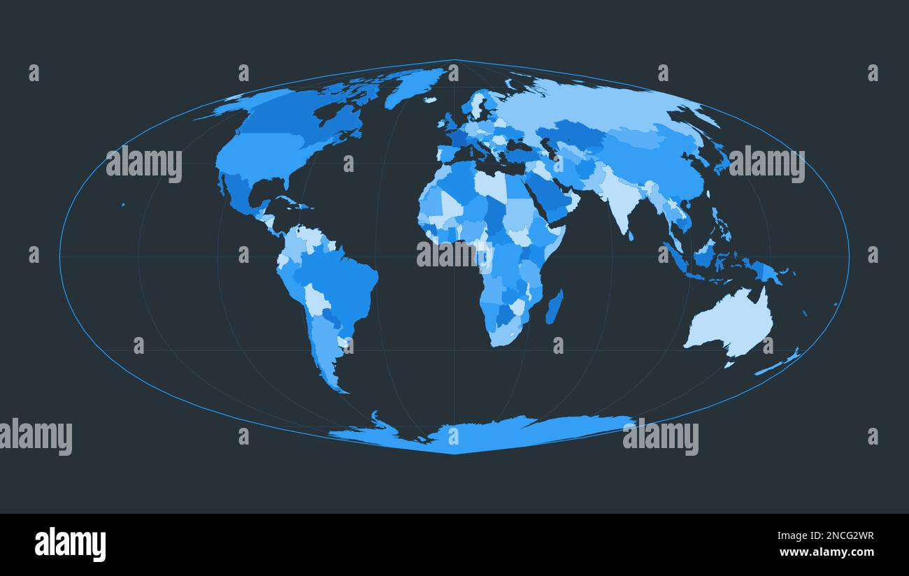 Sinusoidal map hi-res stock photography and images - Alamy