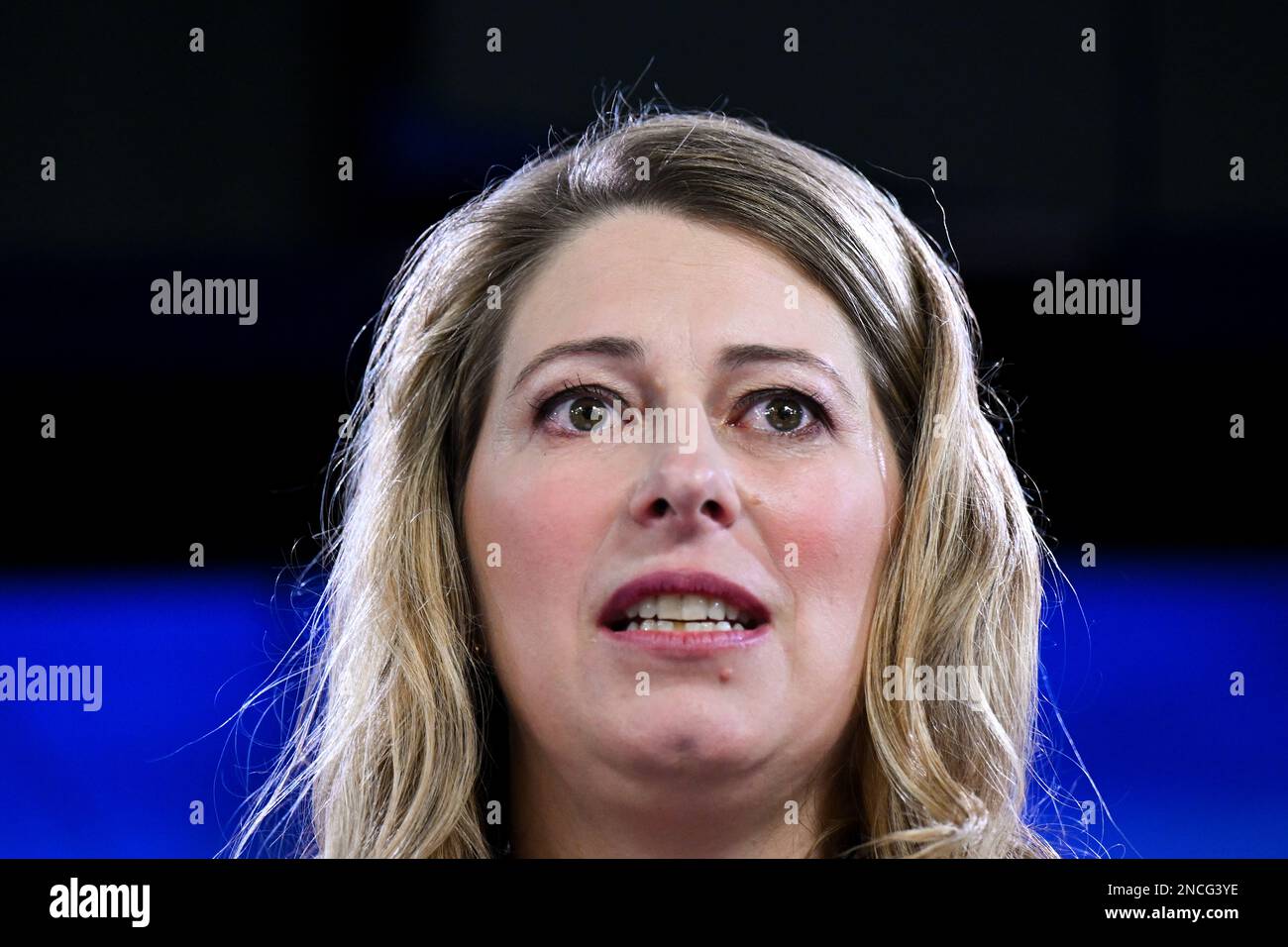 Tech Council of Australia chief executive Kate Pounder addresses the ...