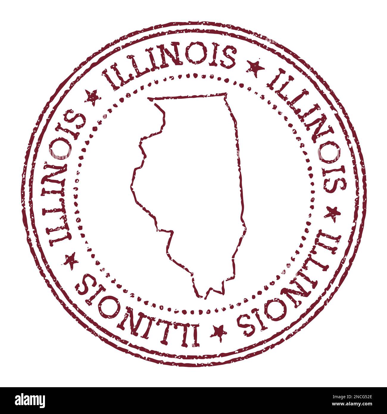 Illinois State Stamp