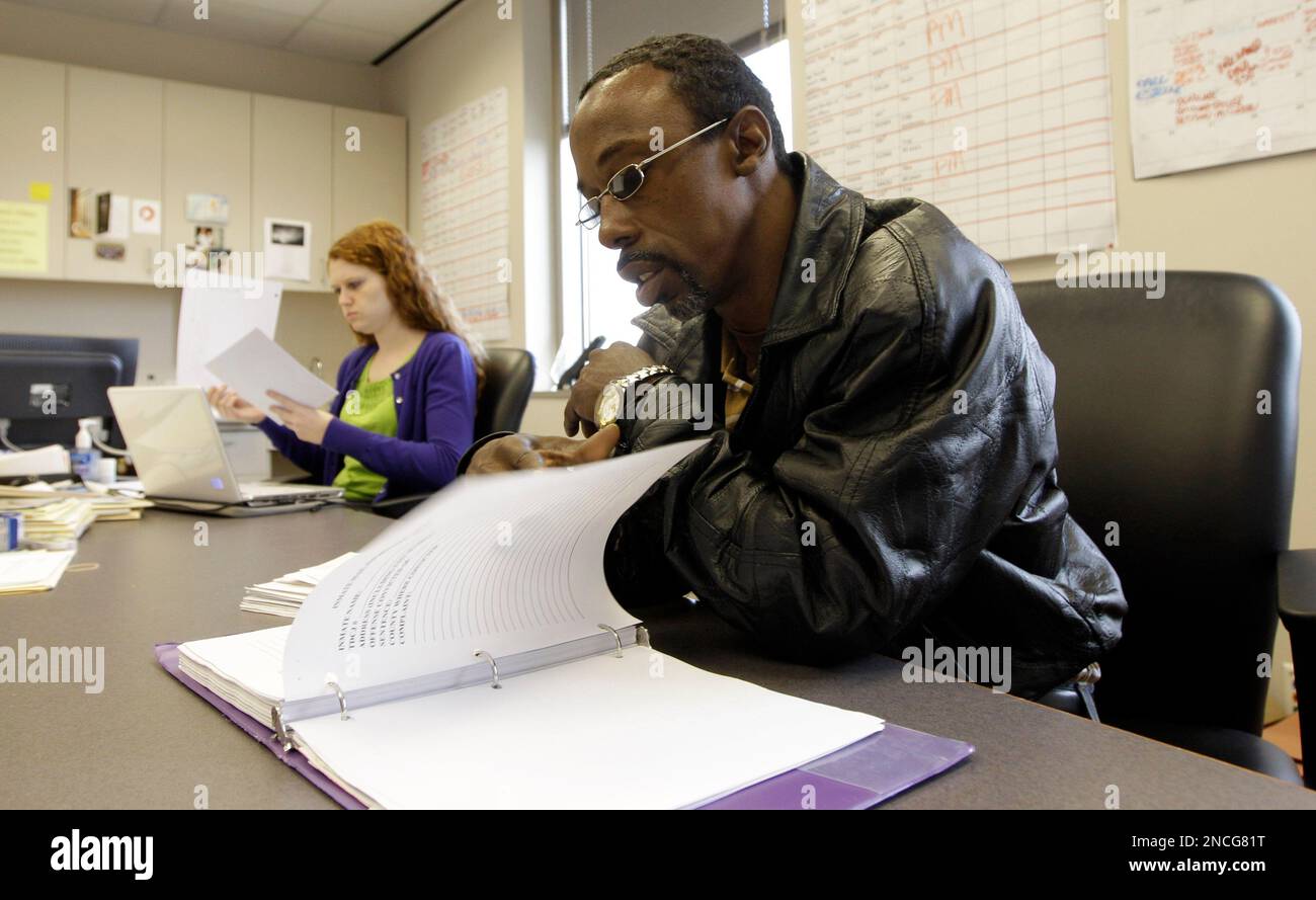 HOLD FOR MOVEMENT WITH STORY BY JUAN LOZANO--Michael Green, who spent ...