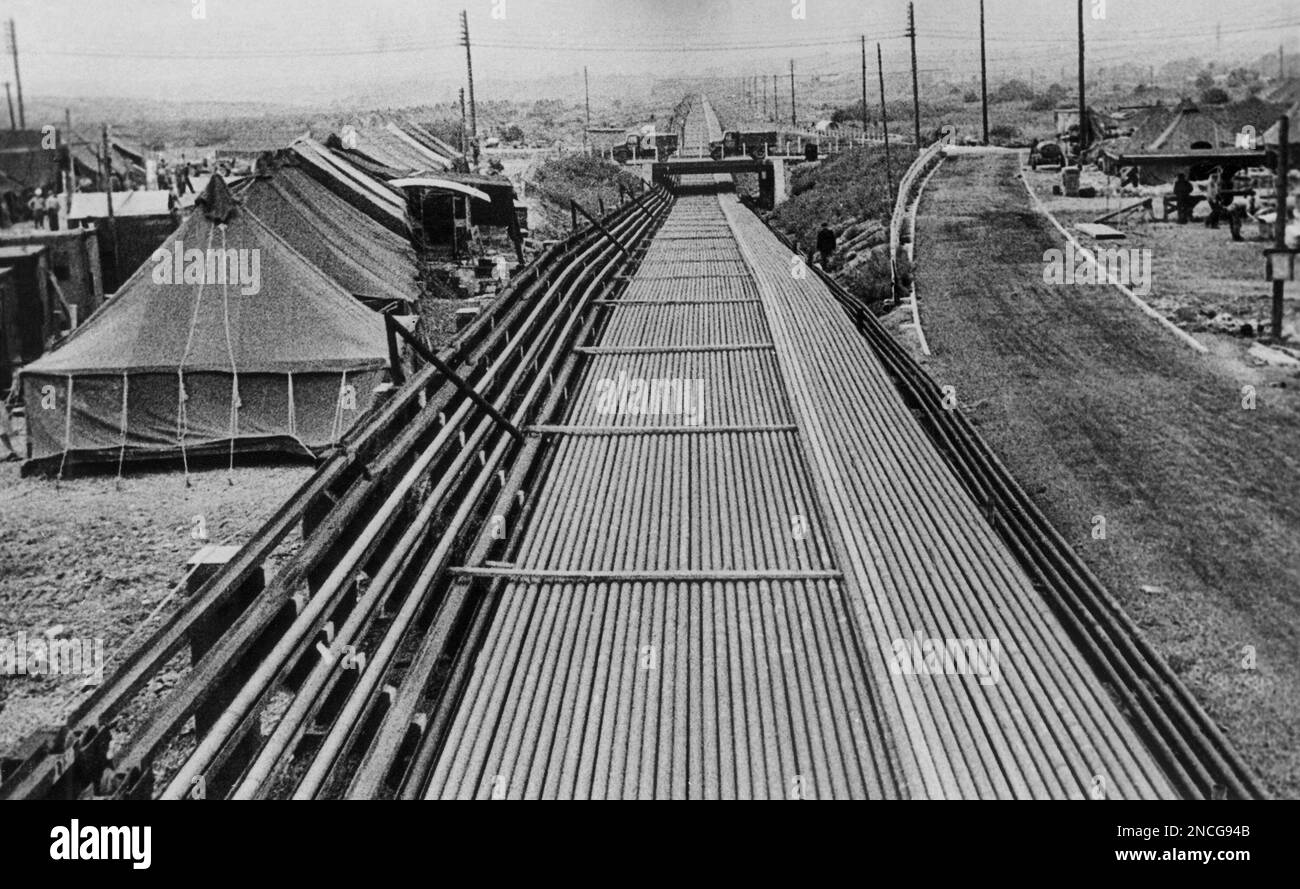 One of the greatest supply stories of the war is now being told for the ...