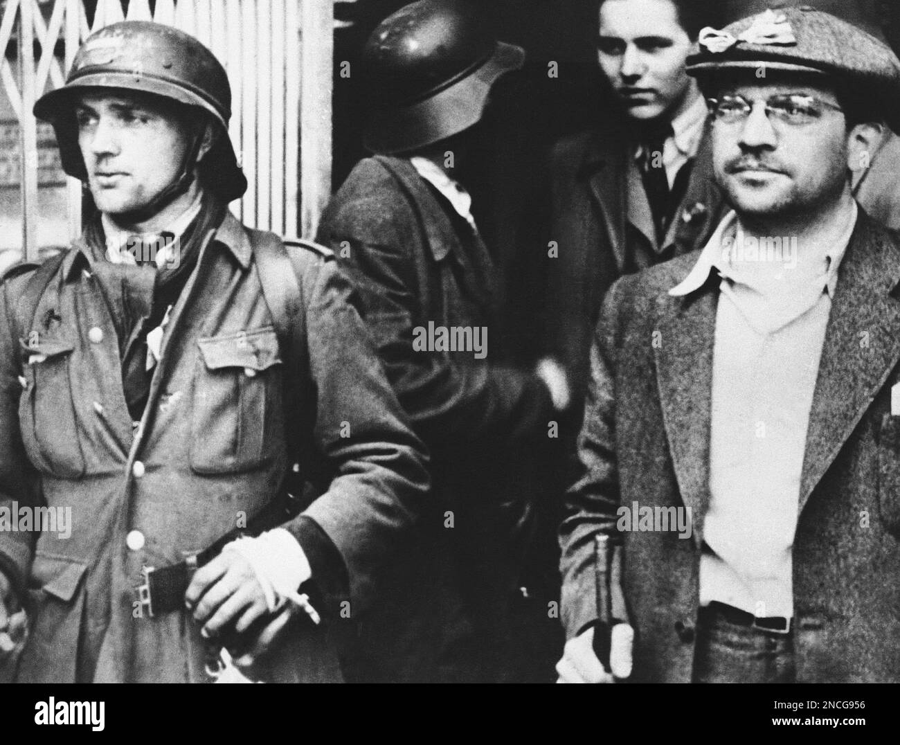 Some of the valiant Partisans fighting men who took part in the ...