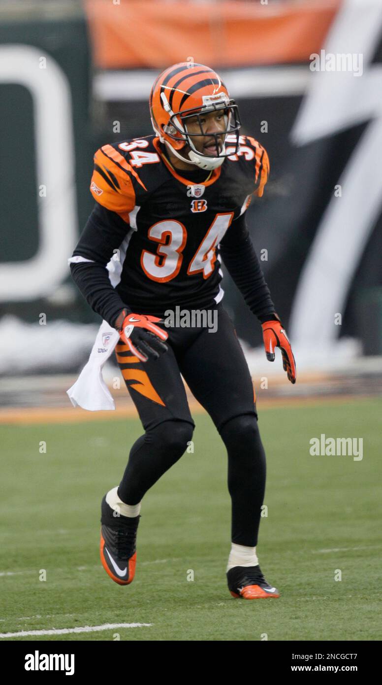 Cincinnati Bengals cornerback Keiwan Ratliff (34) in action against the ...