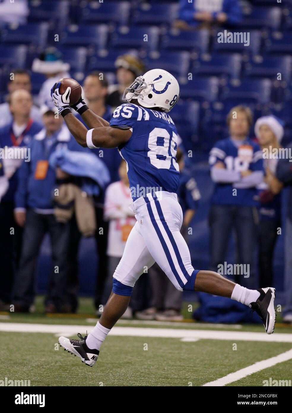 Indianapolis Colts wide receiver Pierre Garcon (85) before an NFL ...