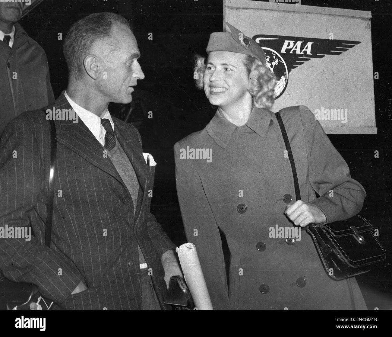 Eric Shipton, 44-year-old leader of the British Everest expedition ...